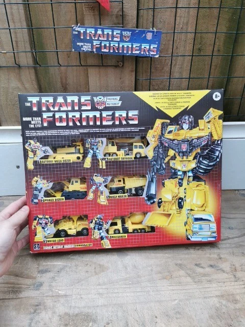 TRANSFORMERS HASBRO LEGIT Devastator Tonkanator G1 Reissue G2 Color ...