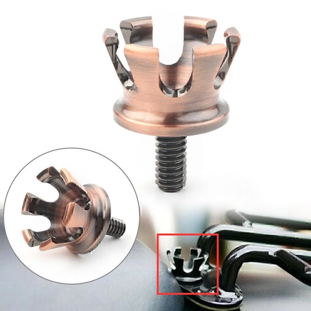 NEW IMPERIAL CROWN Style Rear Seat Bolt Tab Screw Mount Aluminum for ...