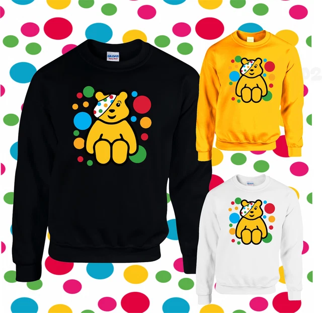PUDSEY BEAR 2023 Jumper, Children In Need Pudsey Pullover, Unisex ...