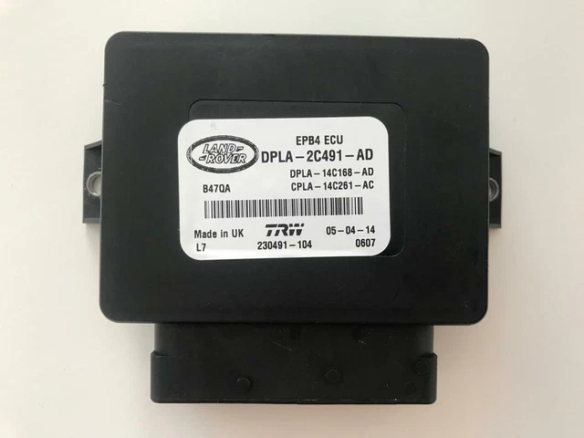 LAND ROVER L494 Range Rover Sport Parking Brake Module Dpla-2C491-Ad £ ...