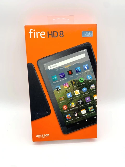 AMAZON TABLET FIRE HD 8 Tablet Alexa 8 Zoll 32 GB dunkelblau NEU OVP ...
