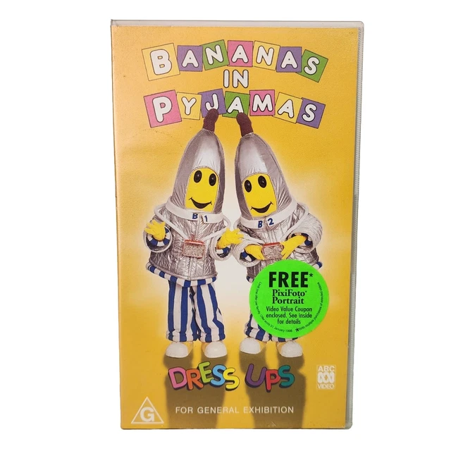 BANANAS IN PYJAMAS Dress Ups VHS ABC Australia Video Tape 1997 £10.09 ...
