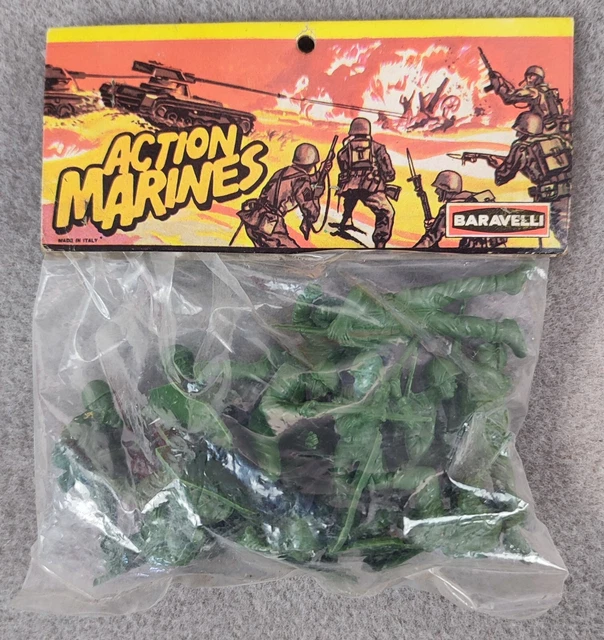 ACTION MARINES SOLDATI Baravelli Made Italy New Vintage Busta Sigillata ...