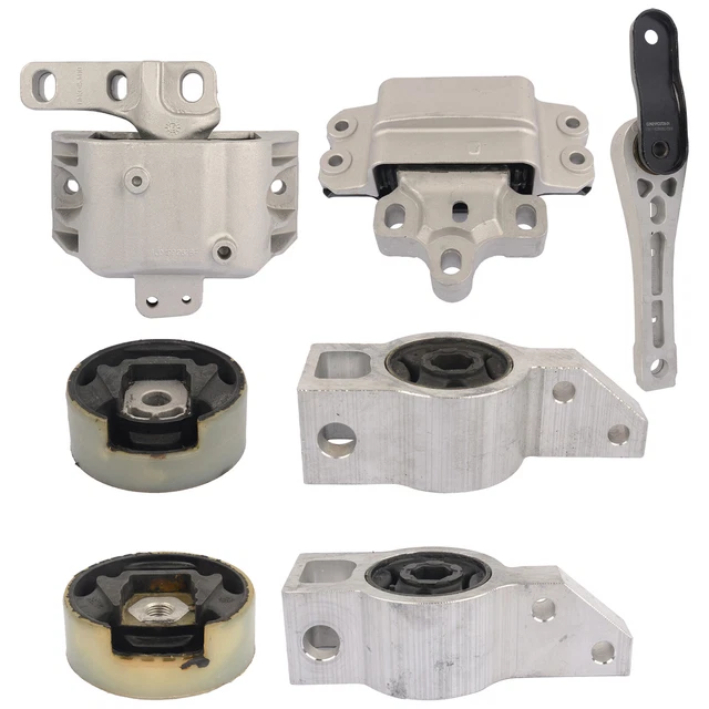 MOTORLAGER QUERLENKERLAGER SATZ Für Audi A3 8P VW Golf 5 6 Plus Touran ...