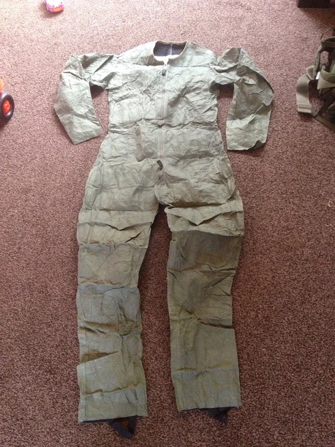 CBRN COVERALL SUIT Inner Aircrew RAF NBC ABC mk1 Size 4 Prepper ...
