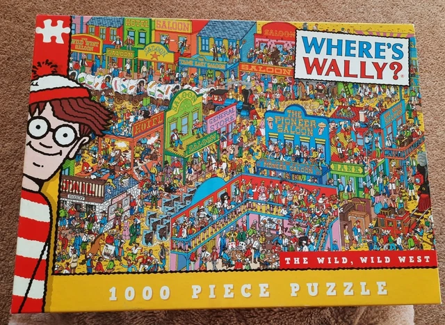 DOVE SI TROVA Wally? Puzzle Wild West 1000 pezzi Paul Lamond EUR 4,61 ...
