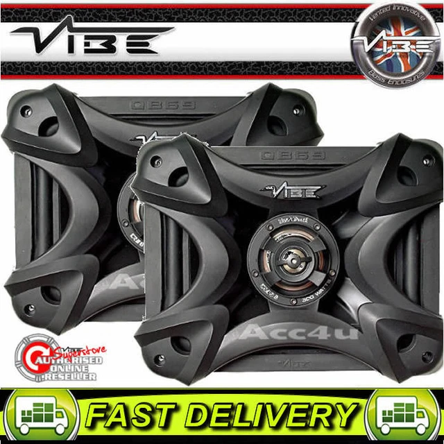 VIBE BLACKDEATH QB69 Square 6x9" inch Car Parcel Shelf Speakers 1200 ...
