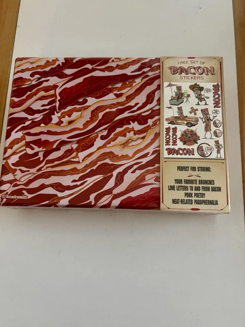 ARCHIE MCPHEE MR. Bacon Felt Stocking Gift Wrap Stickers Lot Novelty ...