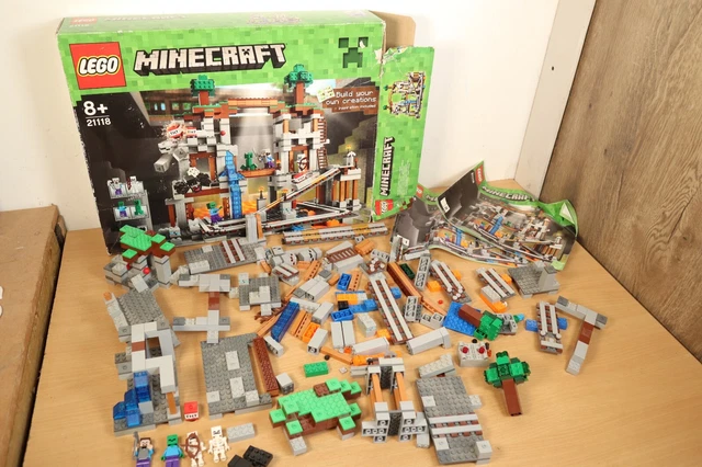 LEGO MINECRAFT THE Mine (21118) Retired Set Boxed £89.95 - PicClick UK