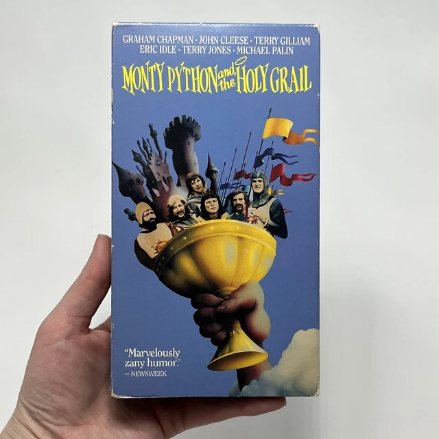 VHS 1974 MONTY Python And The Holy Grail Classic Made 1991 *Not Tested ...