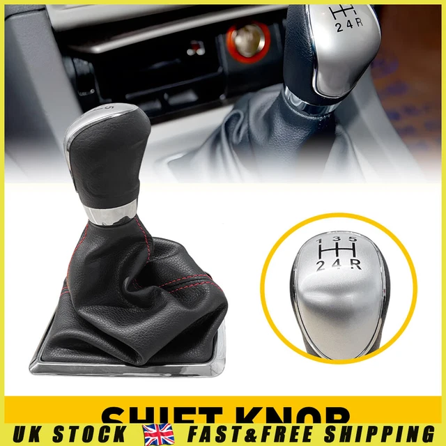 FOR FORD FOCUS MK2 5 Speed Gear Shift Knob Stick Gaiter Boot Cover PU ...