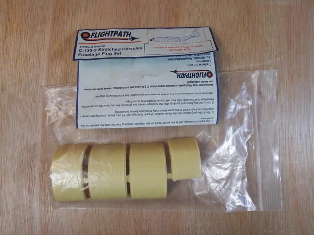 FLIGHTPATH 1/72 C-130-3 Stretched Hercules Fuselage Plug resin ...