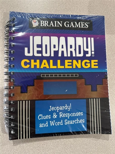 BRAIN GAMES JEOPARDY Challenge indices & recherches de mots NEUF EUR 12 ...