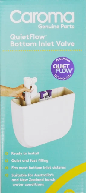 GENUINE CAROMA QUIET Flow Inlet Toilet Cistern Valve Replace ...