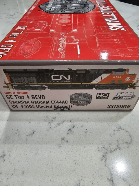 SCALETRAINS DCC & Sound GE ET44AC Tier4 GEVo Canadian National #3165 ...