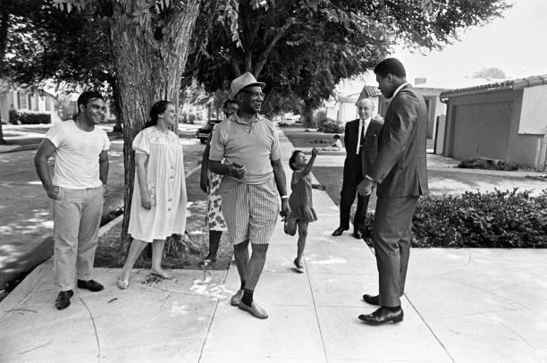 MUHAMMAD ALI AND Donald Zec Daily Mirror reporter out and about me- Old ...