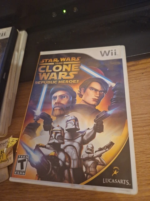 STAR WARS: THE Clone Wars - Republic Heroes (Nintendo Wii, 2009) EUR 6 ...