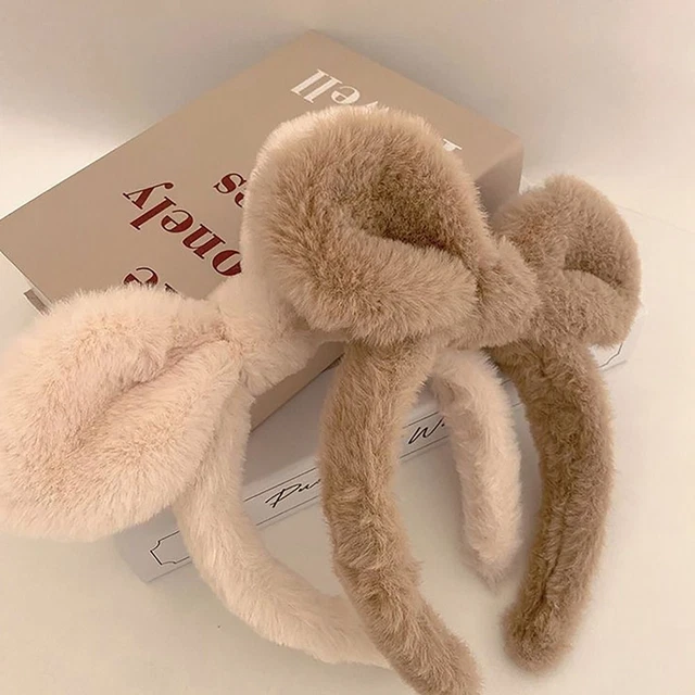 LÉlasticitÉ Oreilles De Lapin Bandeau Bandeau En Peluche Filles Femmes