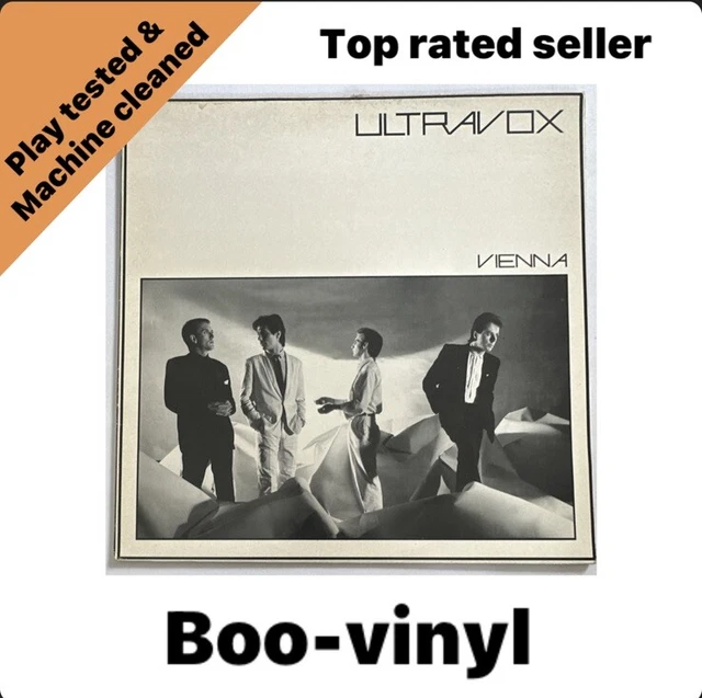 ULTRAVOX - VIENNA- vinyl Lp Record New Wave Synth Pop Vg+ / Vg+ Condition EUR 16,85 - PicClick IT