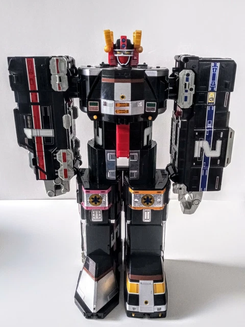 VINTAGE POWER RANGERS Lightspeed Rescue Megazord Robot Train Bandai ...