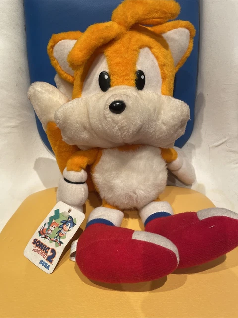 SONIC THE HEDGEHOG 2 Tails Plush Rare Tagged £60.00 - PicClick UK
