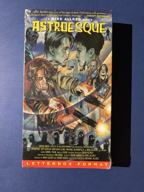 ASTROESQUE A MIKE Allred Movie VHS Rare NEW and SEALED Not On DVD Or ...