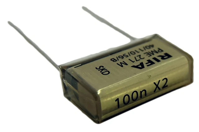 1 CAPACITOR RIFA Pme 271 M X2 0, 15µF 0.15µF 150nF 150n 275V 20.3mm Sh ...