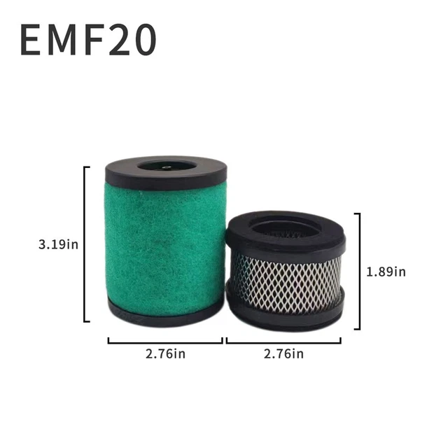 OIL MIST FILTER Element & Odor Element For Edwards EMF20 Vacuum Oil ...
