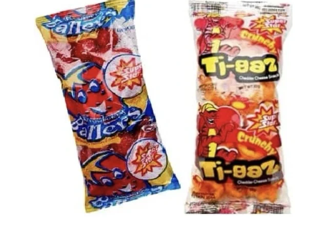 JAMAICAN TIGAZ 🏝️🇯🇲 30g Cheese Trix crunchy Jamaican snack 12 packs £17 ...