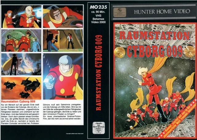 RAUMSTATION CYBORG 009 (1980) - (VHS Cassette) EUR 12,99 - PicClick DE