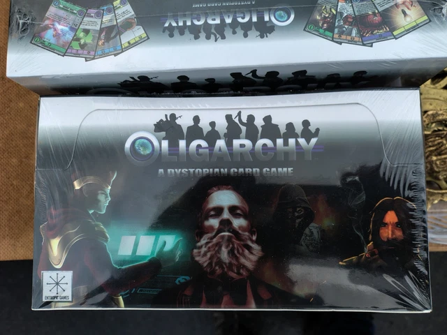 RARE OLIGARCHY A Dystopian Card Game & Booster Pack Set - New / Sealed ...