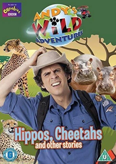 ANDY'S WILD ADVENTURES: Hippos, Cheetahs And Other Stories DVD Children ...