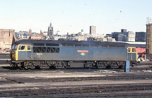 ORIGINAL COLOUR SLIDE of 56074 class 56 diesel loco £2.50 - PicClick UK