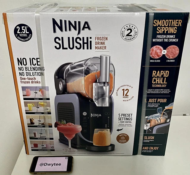 NINJA SLUSHI FROZEN Drink Maker FS301UK Slushy Slush Machine DIRECT ...