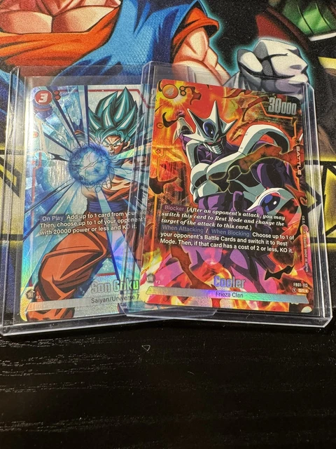 DRAGON BALL FUSION World Goku Cooler SR Alt Art FB01-015 FB01-113 EUR 42,85 - PicClick IT