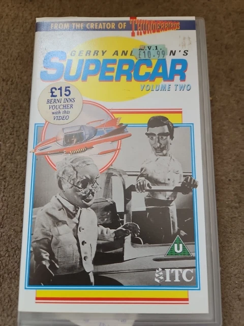 SUPERCAR VOL 2 ITC Polygram VHS VIDEO TAPE Gerry Anderson £6.00 ...