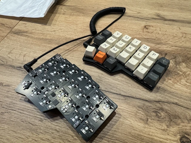 CORNE KEYBOARD V4.1 (latest 2024) Orthogonal Mechanical keyboard Crkbd ...