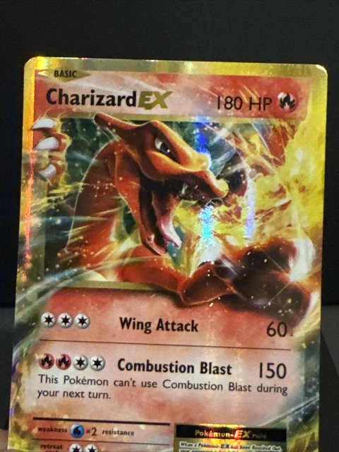 POKEMON CARD CHARIZARD EX 12/108 XY Evolutions Half Arr Rare Played EUR ...