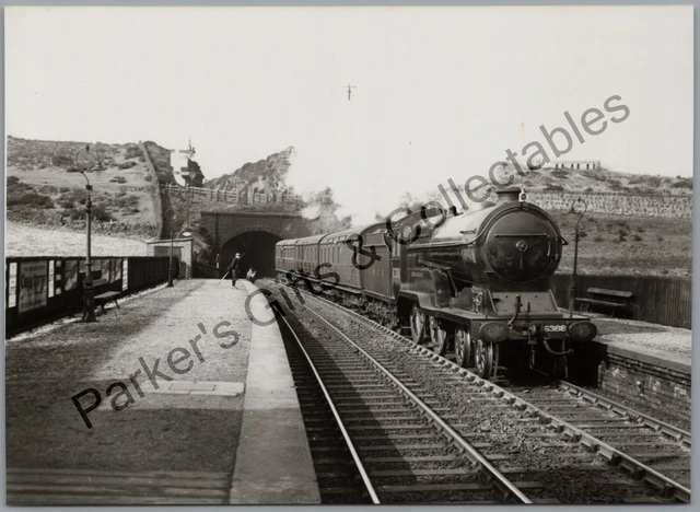 LNER STEAM TRAIN Loco 6388 Station Nr Tunnel London North Eastern ...
