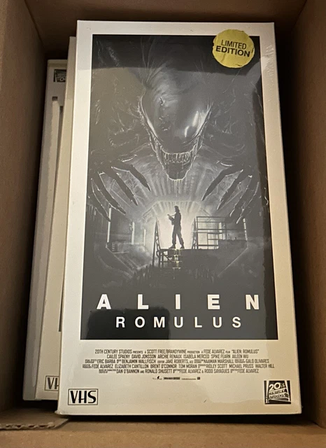 ALIEN ROMULUS (VHS) Limited Edition 2024 Retro Aliens Sci-Fi BRAND NEW ...