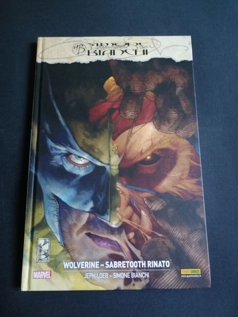 SIMONE BIANCHI COLLECTION Wolverine-Sabretooth Rinato Jeph Loeb Marvel ...
