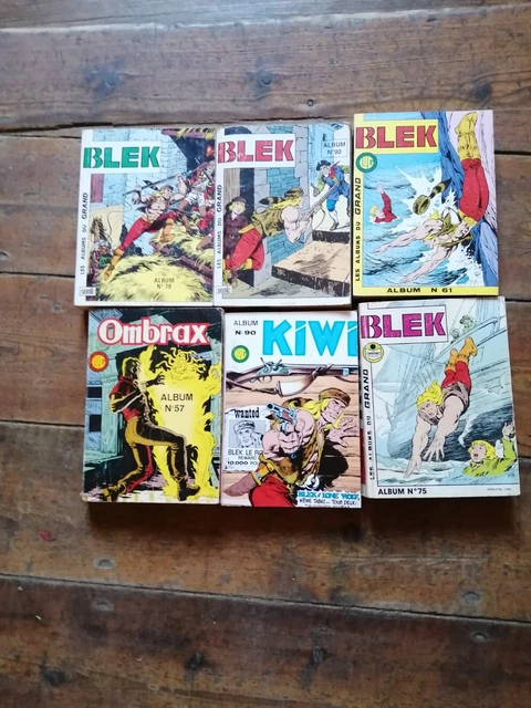 LOT DE 18 reliures BLEK/NEVADA/ZEMBLA ect rgts dans le texte EUR 29,00 - PicClick FR