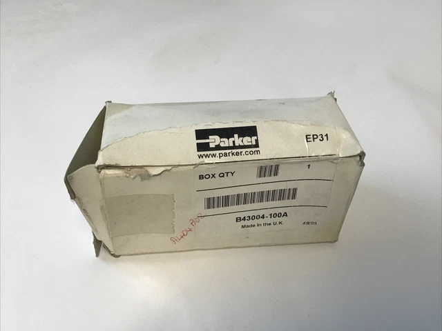 PARKER PNEUMATIC VALVE Directional Control B43004-100A REF272 £40.00 ...
