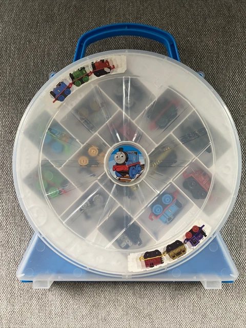 THOMAS THE TANK Engine Minis Collectors Storage Carry Case and 14 Mini ...