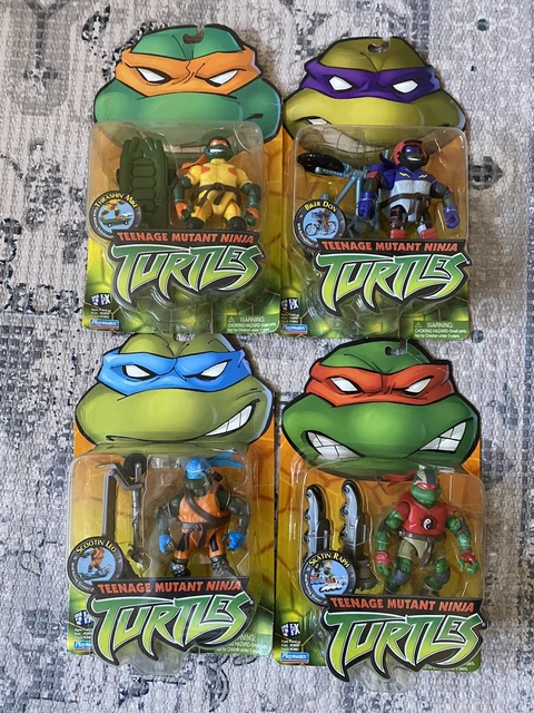 TEENAGE MUTANT NINJA Turtles 2003 Playmates Figure Bundle! Rare Sealed ...