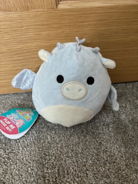 SQUISHMALLOW FLIP-A-MALLOW GRECIA Unicorn to Kenny Dragon| 5” 🎁 £6.00 ...