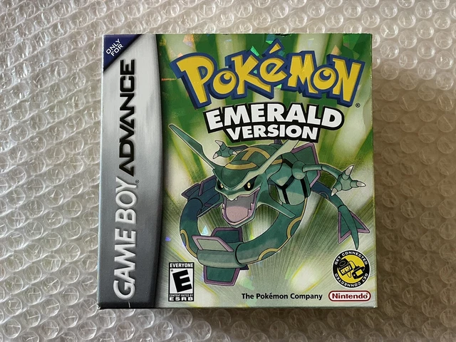 POKEMON EMERALD VERSION / Game Boy Advance / Complete Like New VGC USA ...