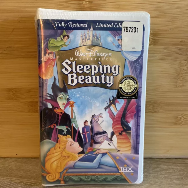 WALT DISNEY MASTERPIECE Sleeping Beauty VHS Limited Edition Clamshell ... WALT DISNEY MASTERPIECE Sleeping Beauty VHS Limited Edition Clamshell ...