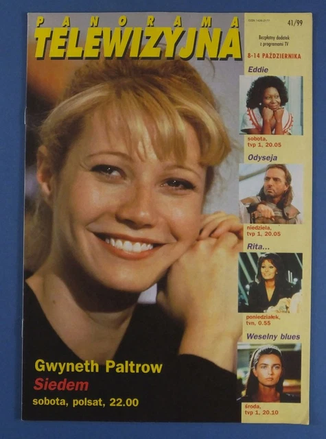 GWYNETH PALTROW MAG.FRONT cover 1999 Poland Karin Stanek,Susan Sarandon ...