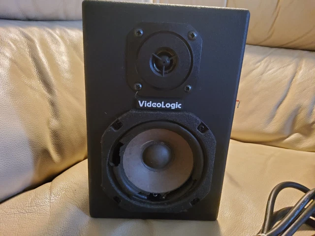 VIDEOLOGIC SIROCCO PAIR of Speakers Satelites and Cables £45.00 ...